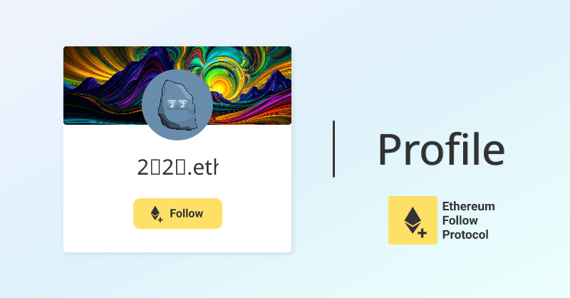 2⃣2⃣.eth | EFP